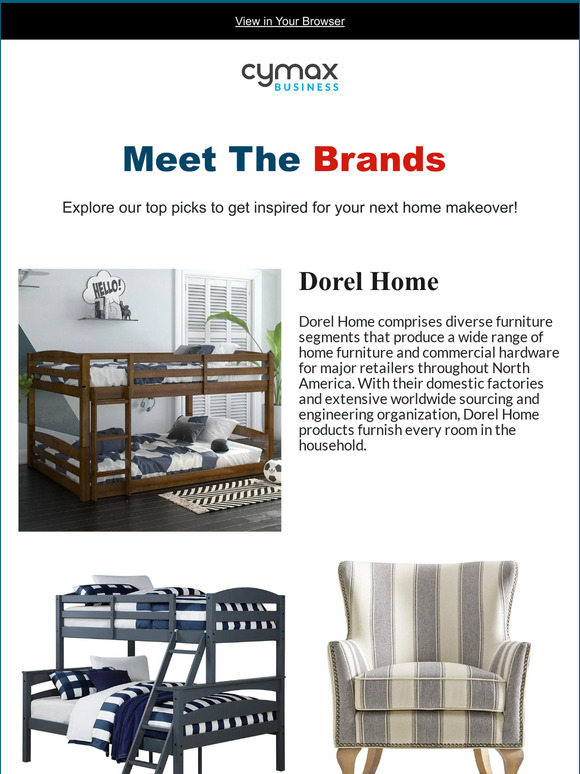 Cymax: Introducing One Of Our Most Popular Brands | Milled