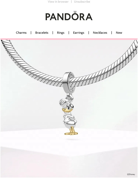 Pandora Jewelry: Disney's Donald Duck is here! 📣 | Milled