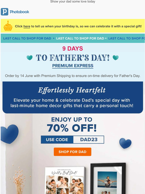 Photobook: 🚚 Final Hours for Premium Shipping! | Milled