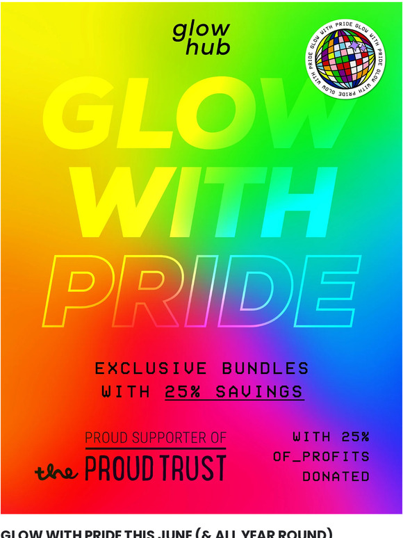 Glow Hub: GLOW WITH PRIDE with our 2 new bundles | Milled