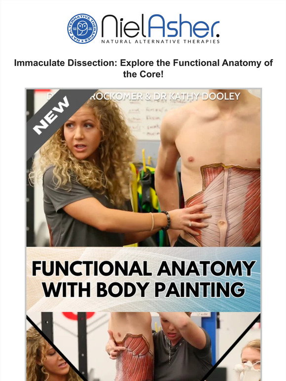 Niel Asher Education: Functional Anatomy with Body Painting | Milled