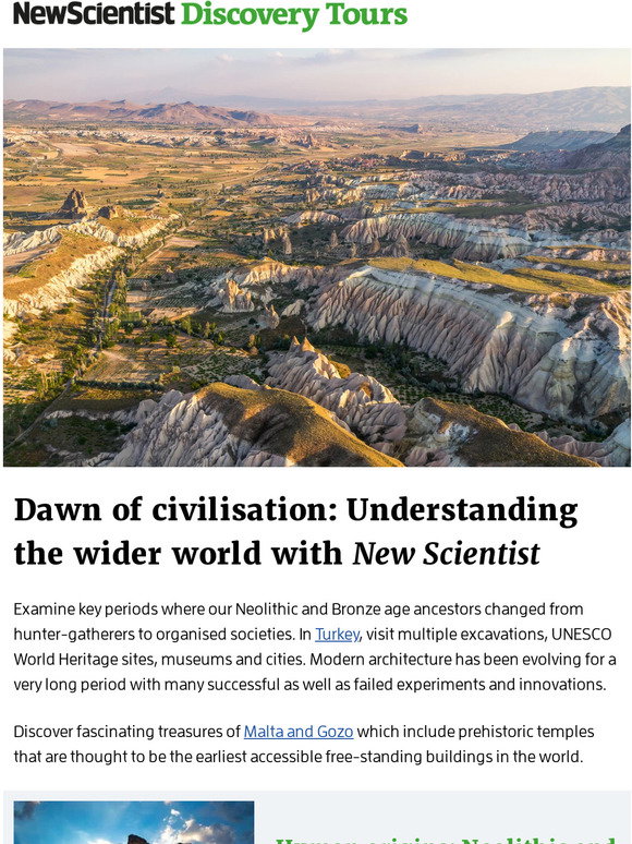 New Scientist: Structures of early civilisations 💀 | Milled