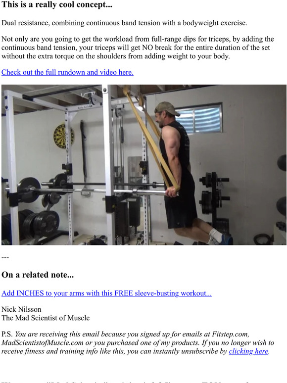 FitStep: Mass up your triceps with this dual-resistance exercise ...