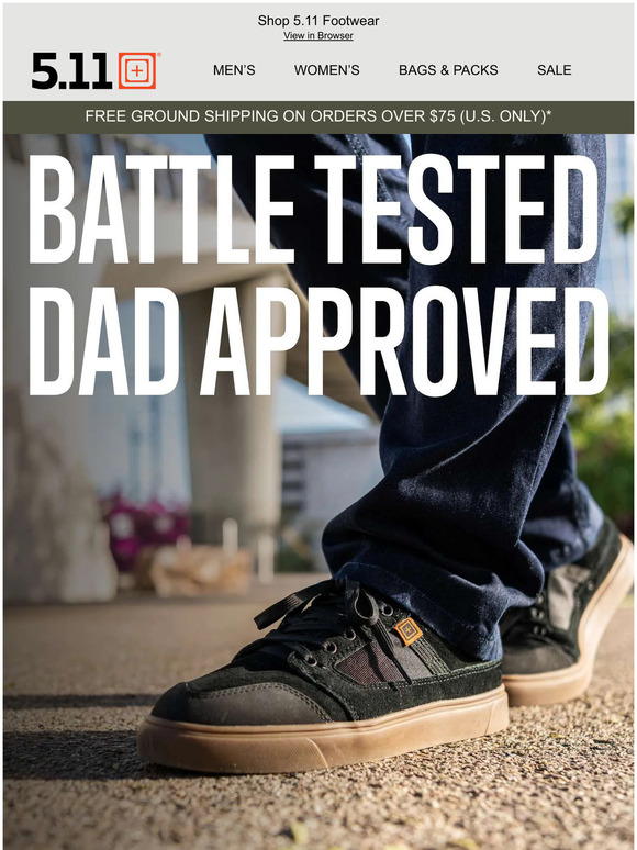 5.11 Tactical: Dad-approved footwear 👍 | Milled