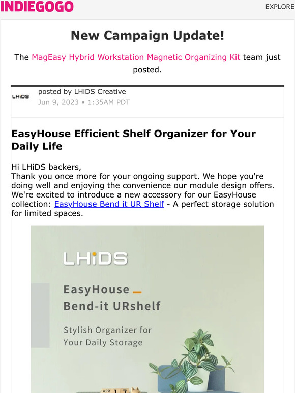 Indiegogo: 📢 Update #4 from MagEasy Hybrid Workstation Magnetic ...