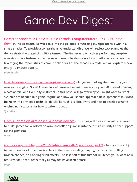 Game Dev Digest: Issue #190 - Shaders, UI, AI and more | Milled
