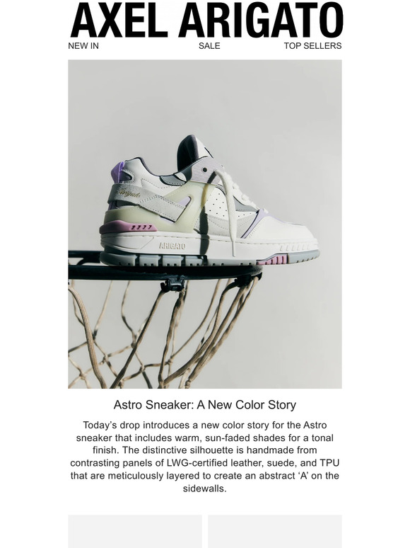Axel Arigato: Astro Sneaker: A New Color Story | Milled