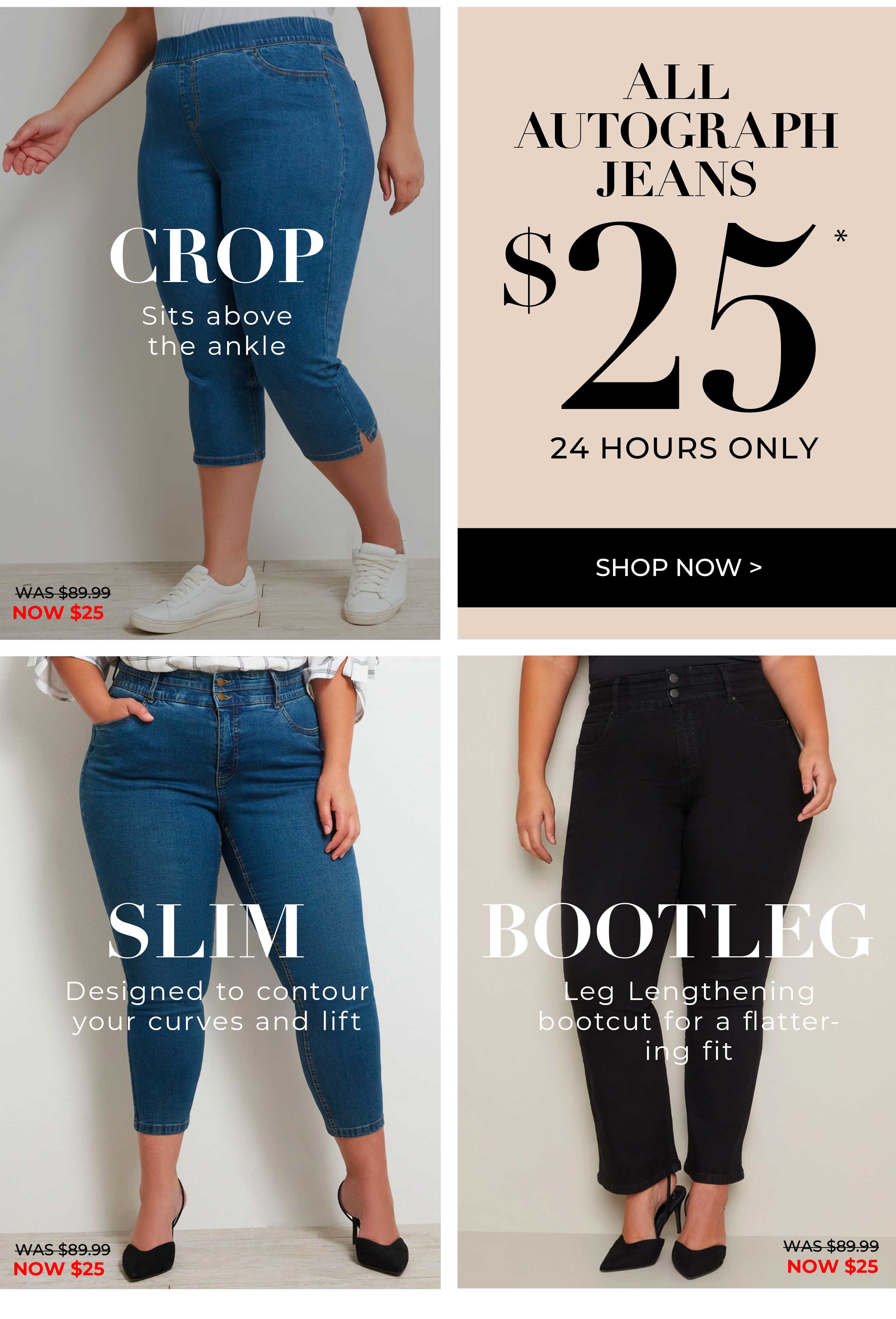 Autograph Fashion: 🚨 Oops, All Autograph Jeans Now $25* | Milled
