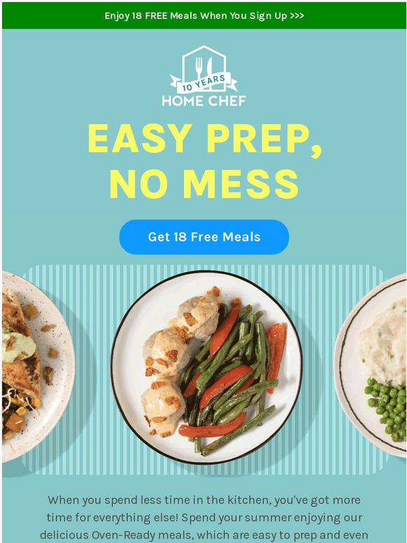 Home Chef: Spend more time enjoying the summer weather... Cooking just ...