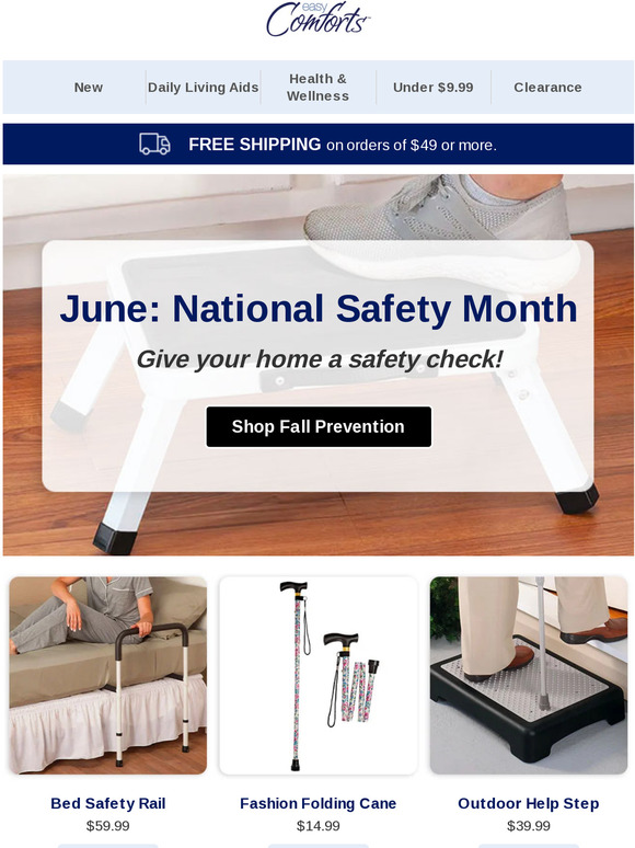 Easy Comforts: Fall-Proof Your Home for National Safety Month ⚠️ | Milled