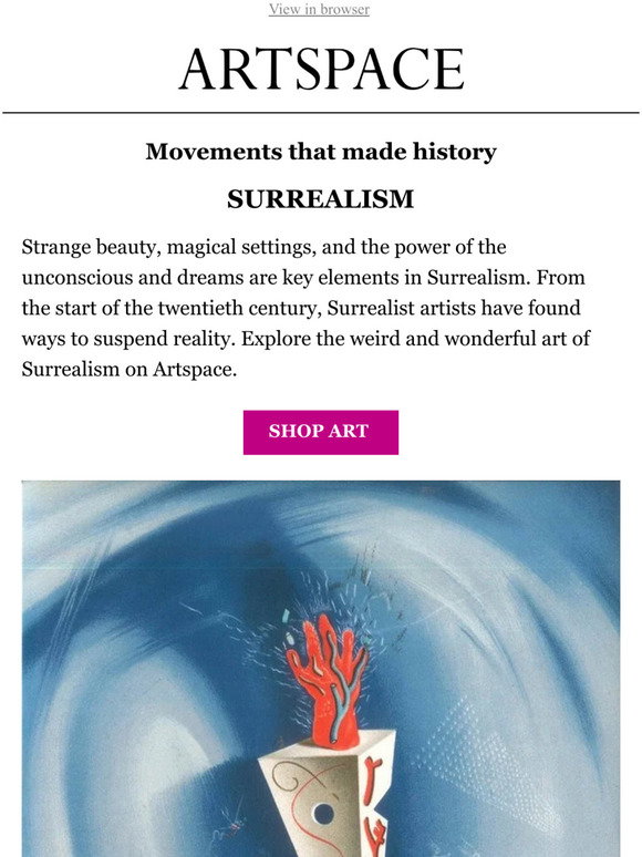 Artspace: Movements that made history: Surrealism | Milled