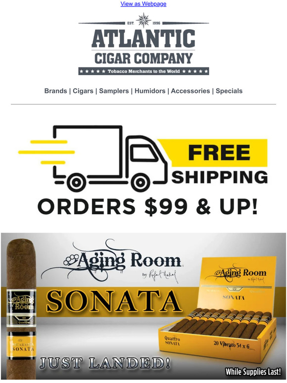 Atlantic Cigar Co.: New to the Humidor- Aging Room Quattro Nicaragua ...