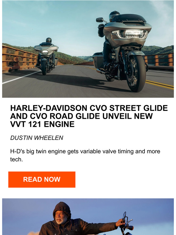 RevZilla: CT Digest: Harley-Davidson CVO Street Glide and CVO Road ...