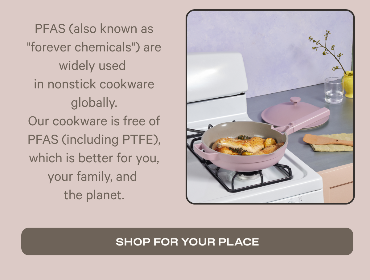 Our Place: Does your nonstick pan have Forever Chemicals?! | Milled