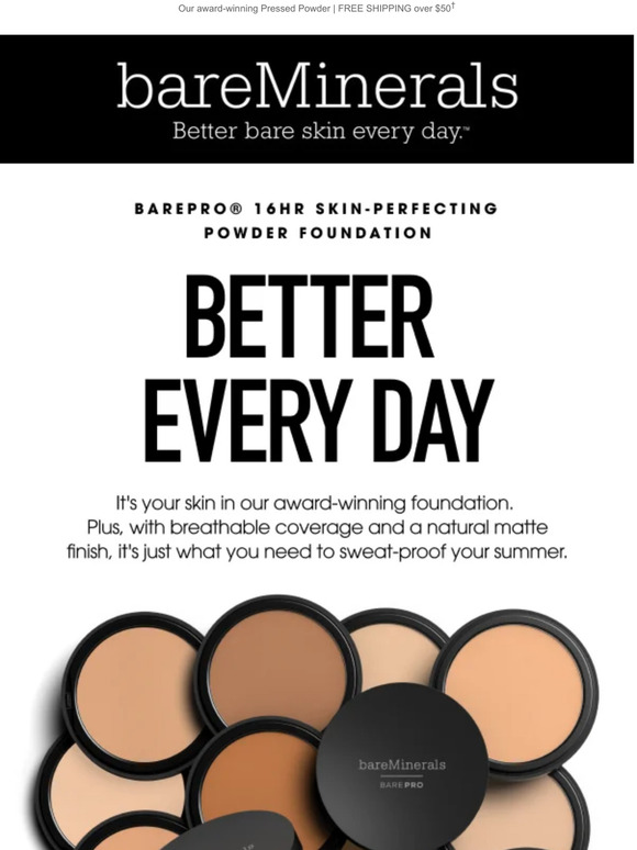bareMinerals: The 3-step guide to a flawless complexion | Milled