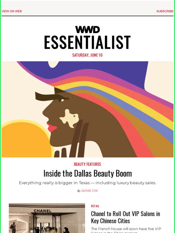 Women's Wear Daily: Inside the Dallas Beauty Boom | Milled