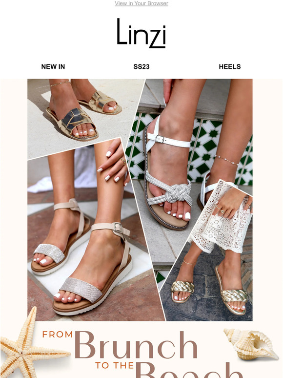 Linzi Shoes: From the beach to the bar! 🔆 | Milled