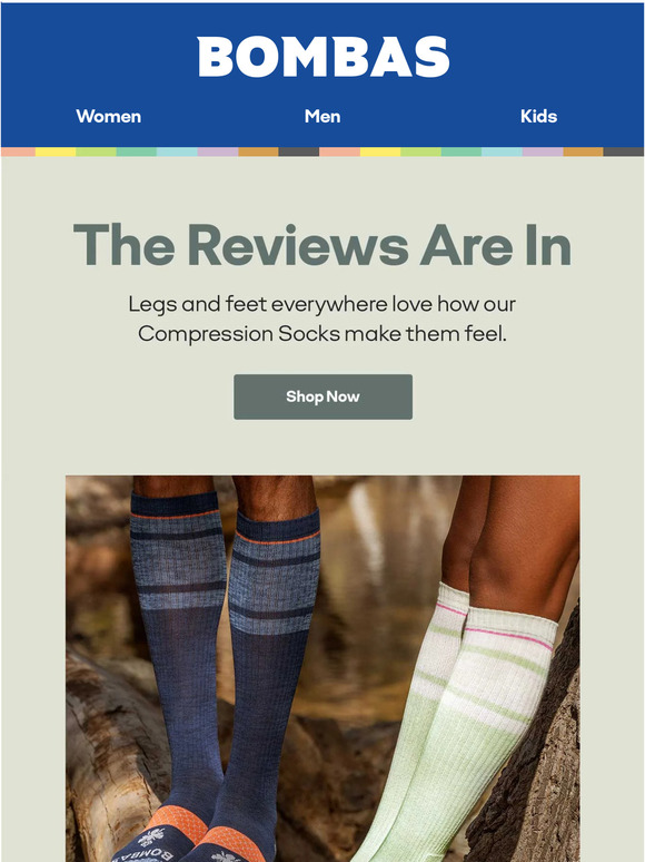 Bombas: “The perfect compression sock!” | Milled