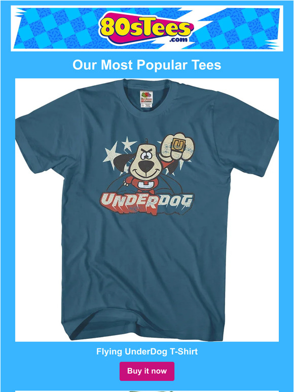 80sTees: Take a look at our top sellers ! | Milled