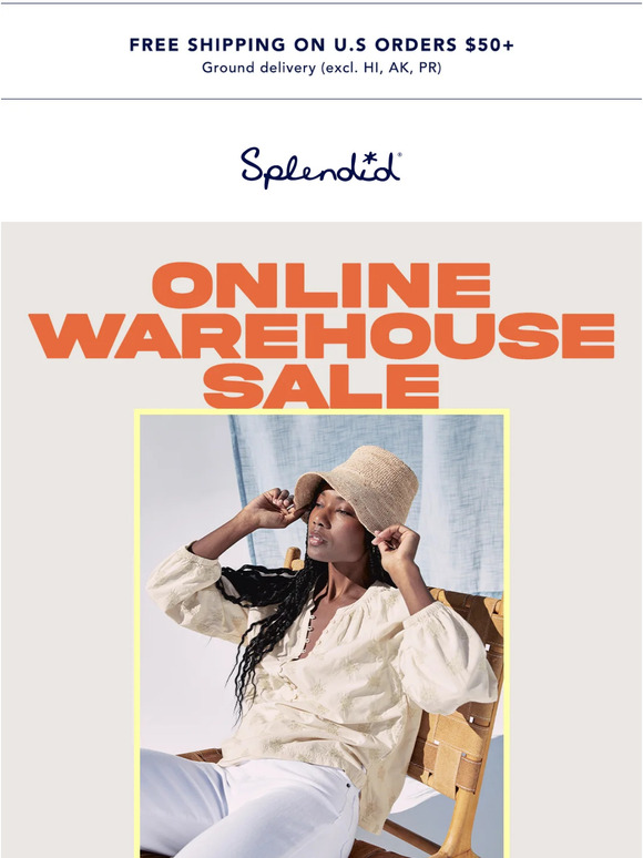 Splendid Email Newsletters: Shop Sales, Discounts, and Coupon Codes