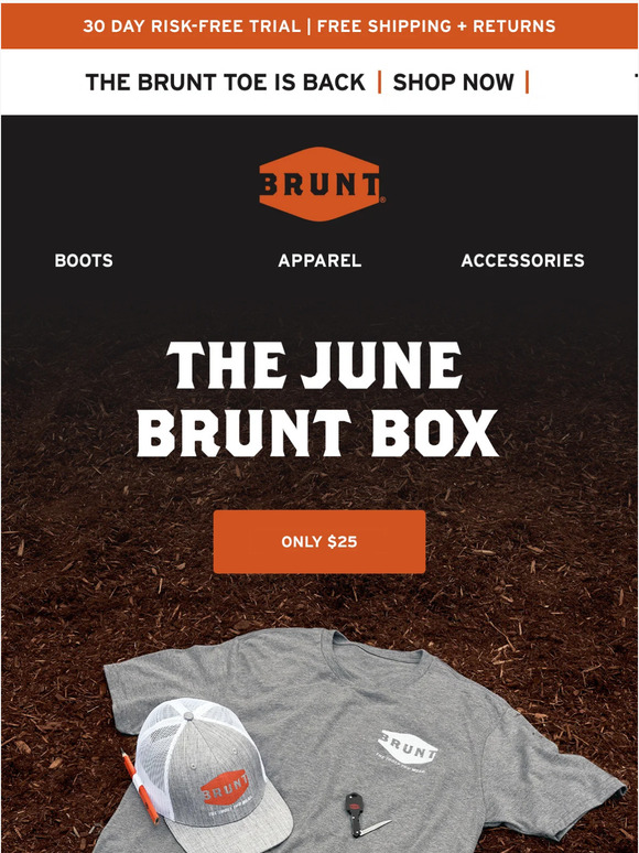 BRUNT Workwear: The June BRUNT Box Is LIVE | Milled