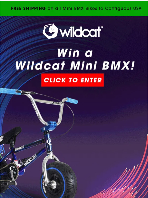Wildcat Mini BMX: Win a Wildcat Mini BMX | Milled