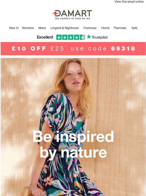 Damart UK: Be Inspired By Nature With Damart | Milled