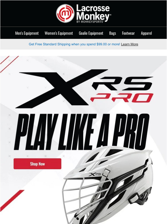 Lacrosse Monkey: Level up Your Game with the All-New Cascade XRS PRO ...