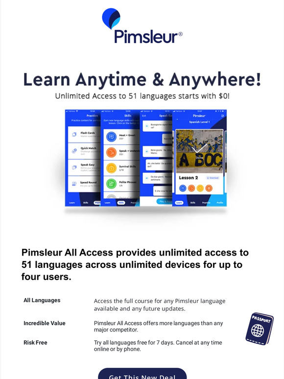 Pimsleur Language Programs: How to Use Pimsleur Free This Week! | Milled