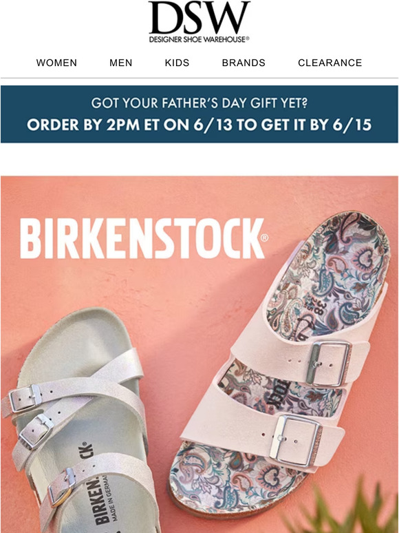 DSW: New. Birkenstock. Are. Here. | Milled