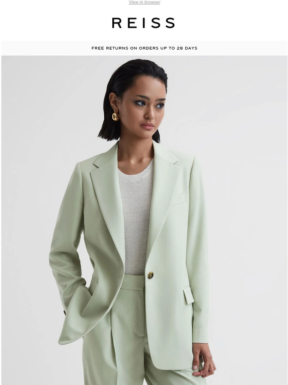 Reiss UK Email Newsletters: Shop Sales, Discounts, and Coupon Codes