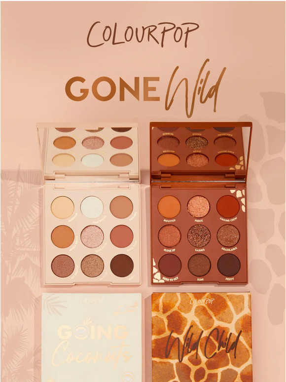 ColourPop: Put it in neutral with our $24 palette duo 🤎 | Milled