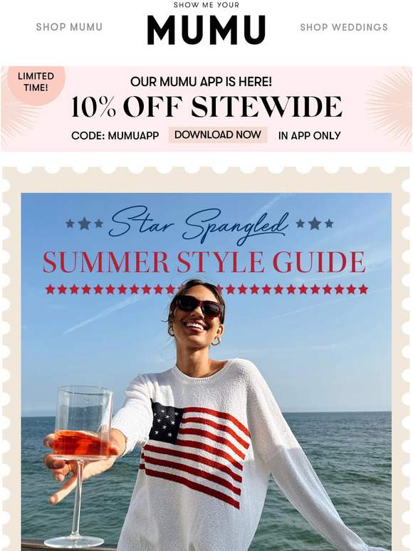 Show Me Your Mumu: Shop the 4th of July Style Guide! | Milled