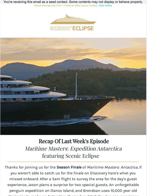 Scenic: Seed - Our favorite scenes from Episode 5 of Maritime Masters ...