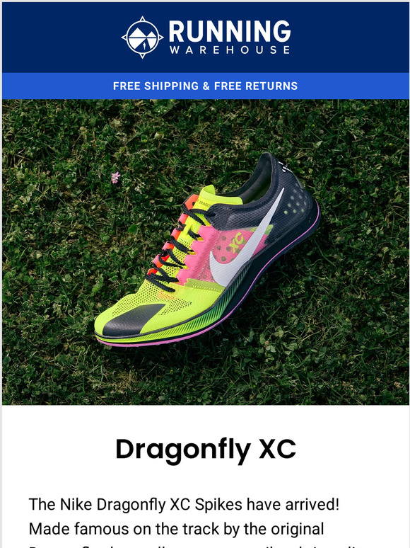Running Warehouse: Introducing the All-New Nike Dragonfly XC Spikes ...