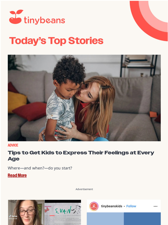 Tinybeans: Tips to Get Kids to Express Their Feelings at Every Age | Milled