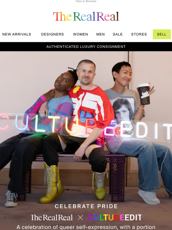 The RealReal: Ready to celebrate Pride? | Milled