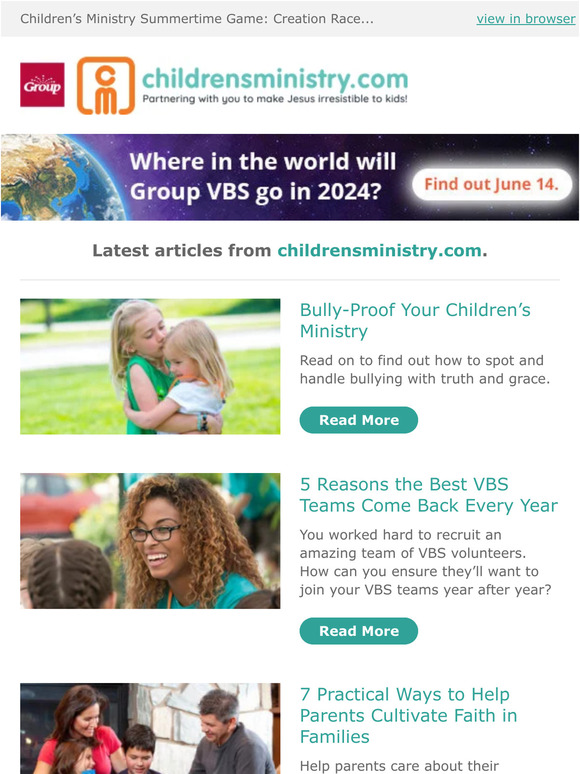 Group Youth Ministry: 5 Reasons the Best VBS Teams Come Back Every Year ...