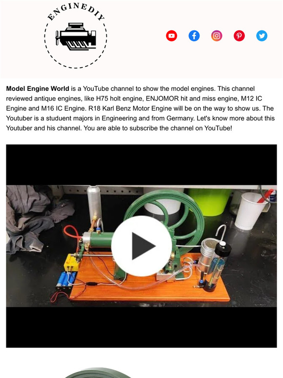 Enginediy: Model Engine World From EngineDIY | Milled