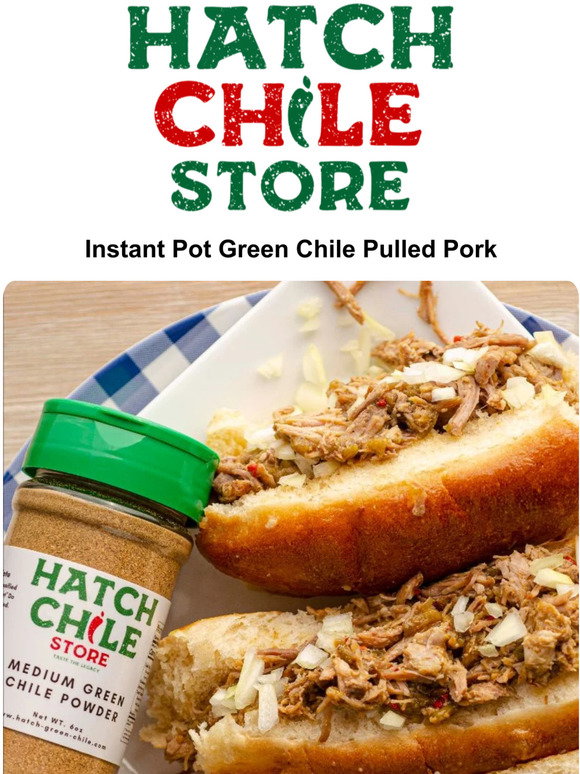 Hatch Green Chile: Instant Pot Hatch Green Chile Pulled Pork | Milled