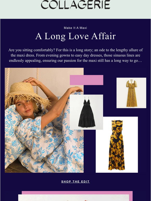 Collagerie: From maxi dresses to teeny bikinis… | Milled