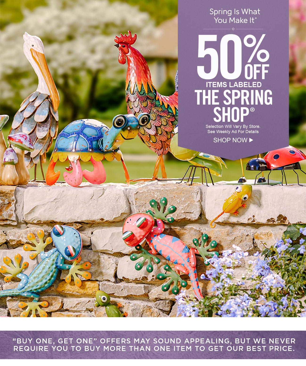 Hobby Lobby: Garden Fun! 50% Off The Spring Shop® | Milled
