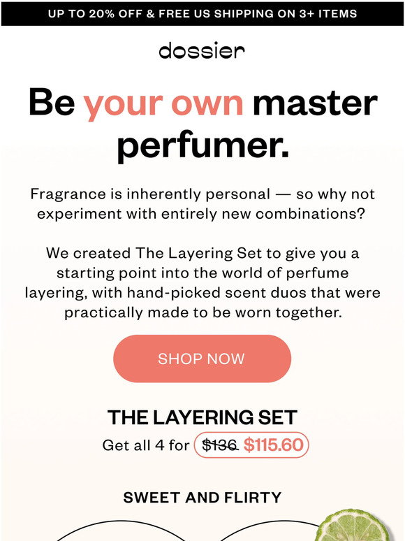 Dossier: The perfect perfume layering starter kit | Milled