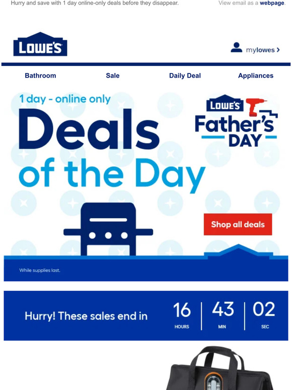 Lowes Email Newsletters: Shop Sales, Discounts, and Coupon Codes