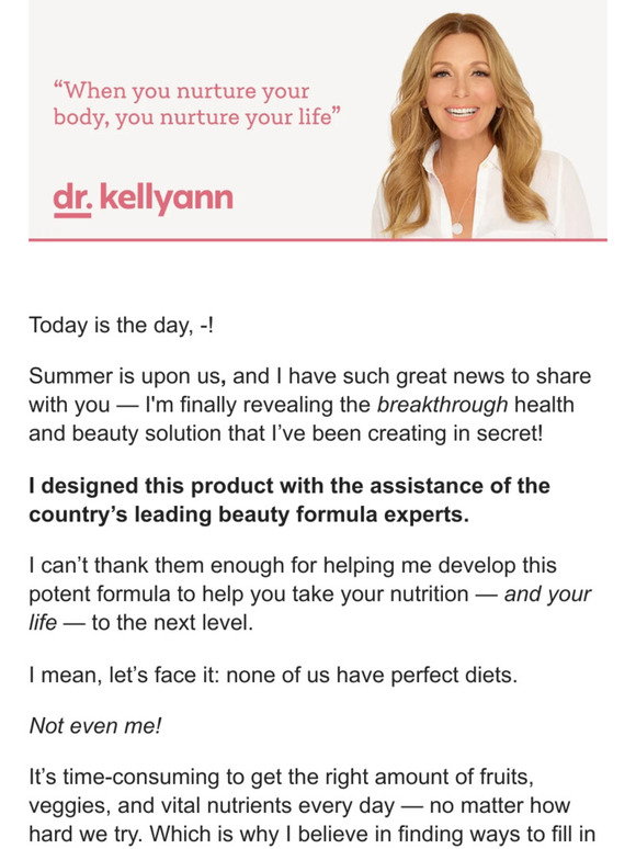 Dr. Kellyann: NEW from Dr. Kellyann: BellaBiotics | Milled