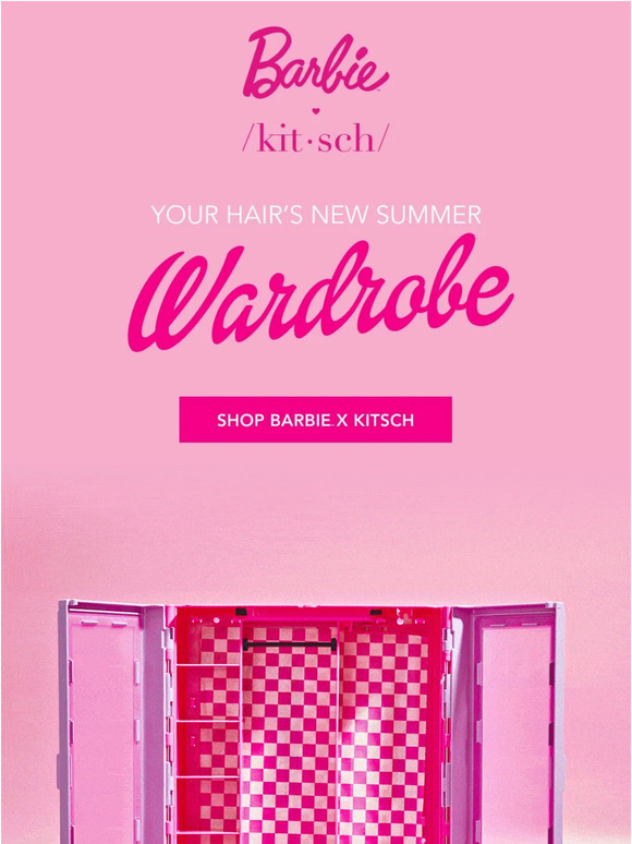 Kitsch: The Wait is Over: Shop the NEW Barbie™️ x Kitsch Collection Now ...