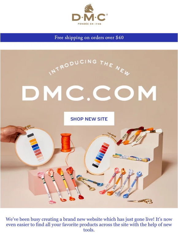 DMC: DMC.com has a new look | Milled