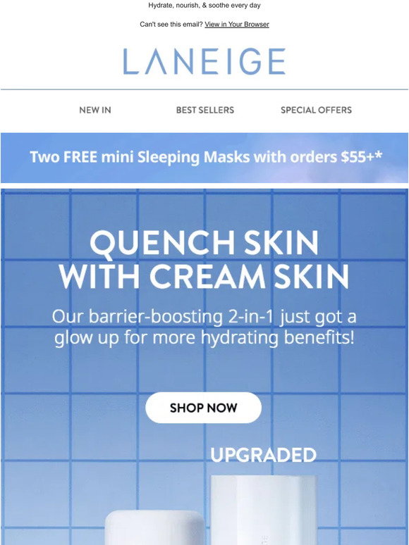 Laneige: Meet Cream Skin: The hero of your skincare routine | Milled