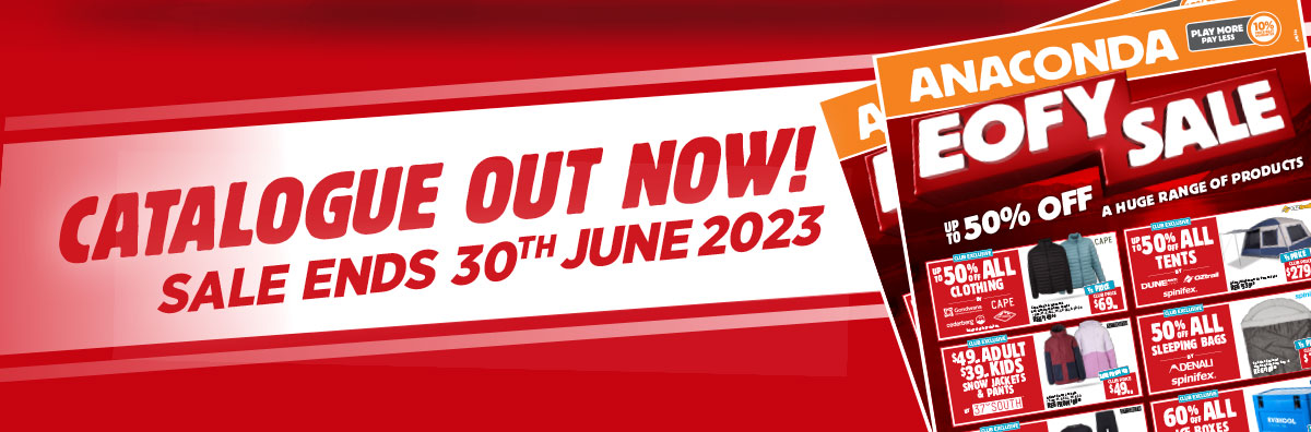 Anaconda: END OF FINANCIAL YEAR SALE | CATALOGUE OUT NOW! | Milled