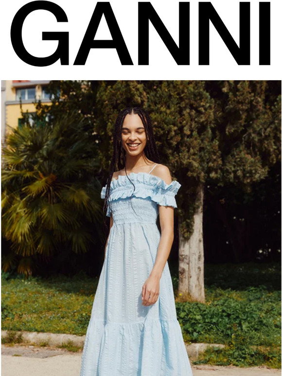 Ganni: NEW DROP 🌞 FULL SUMMER MODE 🌞 🍦 | Milled